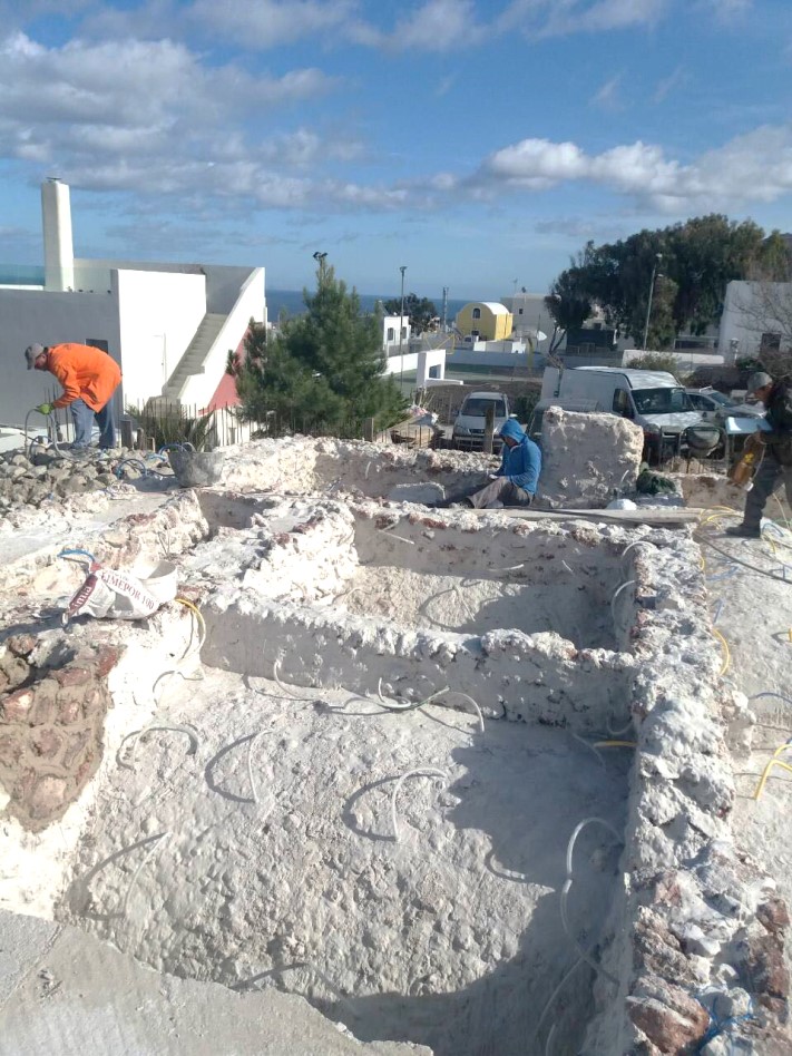 Yπόσκαφα σε παραδοσιακό Οικισμό - ΟΙΑ Θήρα, Ν. Κυκλάδων - SINTECNO ...